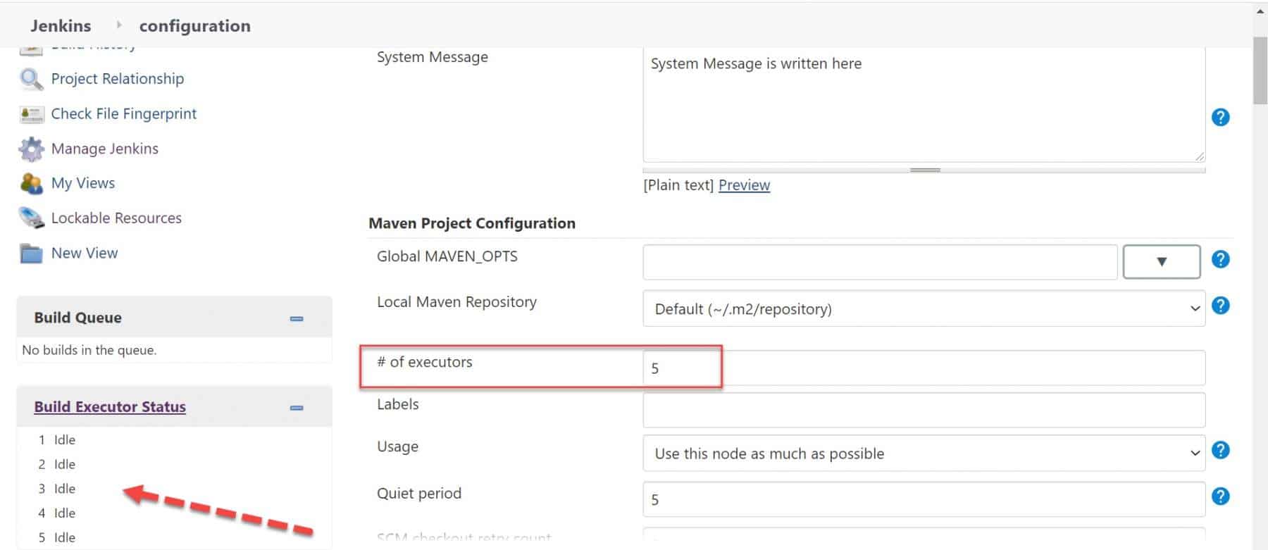 Jenkins Configuration - How to manage it and configure Global Settings?